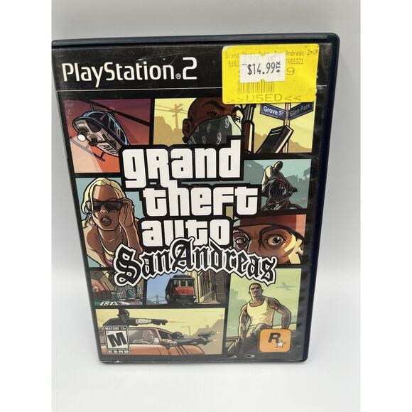 Sony | Video Games & Consoles | Grand Theft Auto San Andreas Black ...